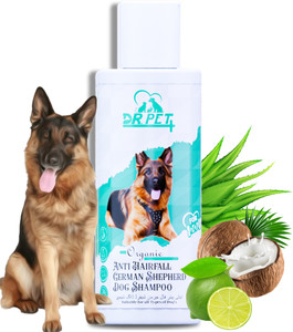 DR PET PLUS Anti Hairfall German Shepherd Dog Shampoo -Reduces Hair ...