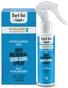 BARK OUT LOUD Skin Spray for Itching, Wounds, Hot Spots, Allergies ...