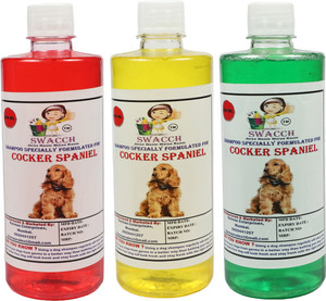 swacch Cocker Spaniel (500ml) (Pack of 3) Conditioning Jasmine, Lemon ...