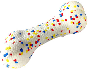 W9 Pet Products Rubber Teeth Cleaning Floating Fetch Bone Toy for Dog ...