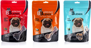 Barking Blends Duck and Mix Fruit Doughnut, Colourful Chicken Sushi and ...