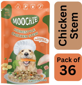 Moochie Wet Dog Food Home Style Chicken Stew Complete & Balanced ...