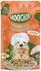 Moochie Wet Dog Food Home Style Chicken Stew Complete & Balanced ...