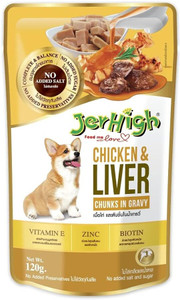 jerhigh Jerhigh Wet Dog Food, Human Grade High Protein ch, Gravy ch ...