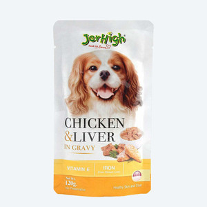 jerhigh Jerhigh Gravy (Chicken/Liver) 120gm Chicken Dog Treat Price in ...