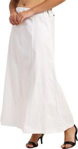 Drapewell DW-PTCOT-WHITE Pure Cotton Petticoat Price in India - Buy ...