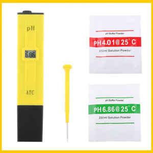 Parijata Digital PH Meter 1-14 pH pen tester pocket pH metre for RO ...