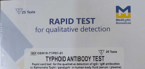 MEDILYTIC Typhoid Test Ph Test Strip Price in India - Buy MEDILYTIC ...