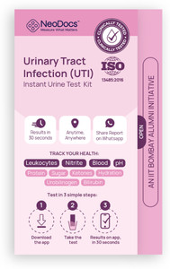 Neodocs Urinary Tract Infection Kit | Detects UTI | Instant Urine Test ...