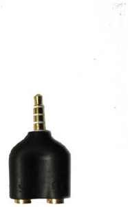 Ever Forever Black 3.5mm Jack to Microphone & Audio Splitter Phone ...