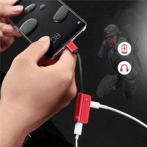 ASTOUND Red USB C to 3.5mm Audio Aux DAC Hi-Re Portable Adapter Phone ...