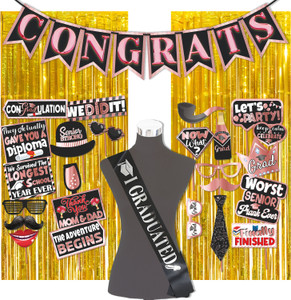 Wobbox Graduation (FP5001) Photo Booth Board Price in India - Buy ...