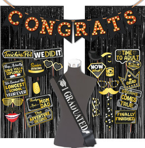 Wobbox Graduation (FP5036) Photo Booth Board Price in India - Buy ...