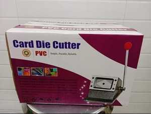 YOZTECH Heavy Duty PVC ID Card Die Cutter, Paper cutter Photo Die ...