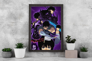 Aniplex World Solo Leveling Frame 14 inch Laminated - Aniplex World ...