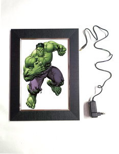 ANSHUL INTERNET HULK LED FRAME 11.5 BY 15.55 15.5 inch WALL HANGING ...