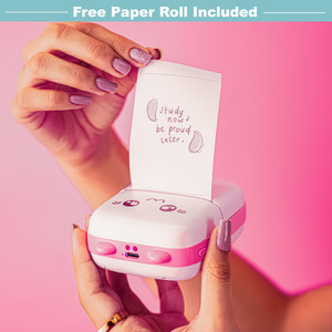MINICO MinicoIndia™ Mini Thermal Pocket Printer, Inkless Bluetooth ...