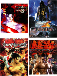2Cap Tekken 3-4-5-6 Pc Game Link Combo (Offline only) (No CD/DVD/Code ...