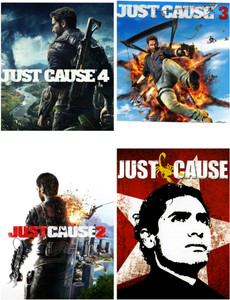2CAP Just Cause 1-2-3-4 Pc Game Link Combo (Offline only) (No CD/DVD ...
