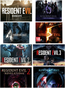 2CAP Resident Evil Pc Game Link 8 In 1 Combo (Offline only) (No CD/DVD ...