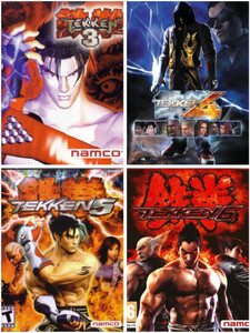 2Cap Tekken 3-4-5-6 Combo Pc Dvd Game (Offline only) Complete Games ...
