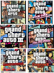 2Cap Gta San Andreas 6 In 1 DVD Games Combo (Offline only) (Complete ...