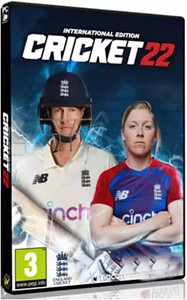 CRICKET 22 DOWNLOAD CODE ONLY (No CD/DVD) Ultimate Edition Price in ...