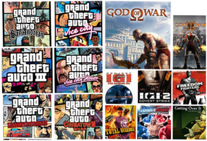 2Cap God of War & 14 in 1 Combo Pc Dvd Game (Offline only) Complete ...