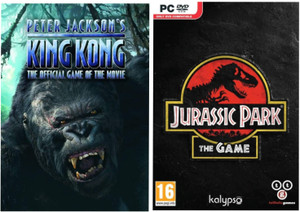 2Cap King Kong & Jurassic Park Pc Dvd Game (Offline only) Complete Game ...