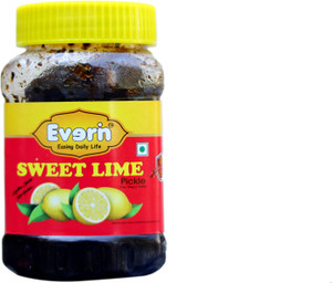 Everin Tasty Tangy and Ticklish Sweet Lime 250g pack 1 Lime Pickle ...
