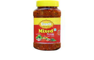 Everin Homemade Tasty Tangy and Ticklish Mixed Vegetable Pickle Price ...
