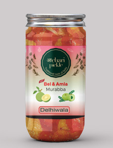 ACHARI PICKLES Bel & Amla Murabba Mix Delhiwala(400 GM) Ghar Ka Achar ...
