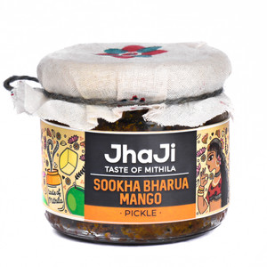 JhaJi Taste of Mithila Jhaji Achar Dry Stuffed Mango Pickle Mango ...