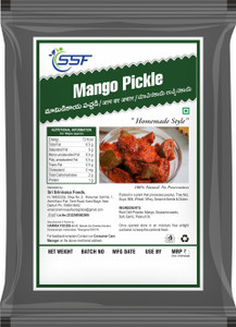 SRI SRINIVASA Mango Pickle Made With Grand Maa Style (350g)(pack of 1 ...