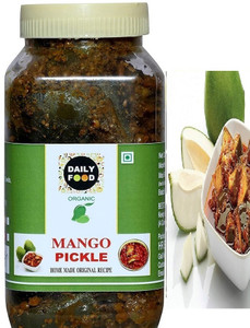Daily Food Masala Se Bana Organic Ramkela Rajasthani Mango Pickle Mango ...