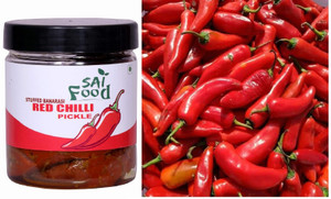SAI Food Stuffed Red Chilli Pickle Banarasi Lal Mirch Ka Achar Natural ...