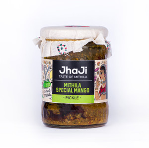 JhaJi Taste of Mithila Jhaji Achar Mithila Special Mango Pickle Mango ...