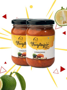 Bhogarajus South Indian Style Narthangai /Citron Pickle - 300g Each ...