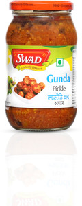 SWAD Distinctly Different & Delicious Gunda Pickle/ Lasoda Achaar 400g ...