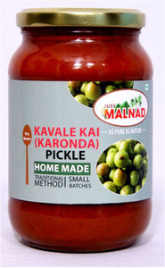 JUST MALNAD KAVALE KAI (KARONDA) PICKLE | HOME MADE | 100% NATURAL, NO ...