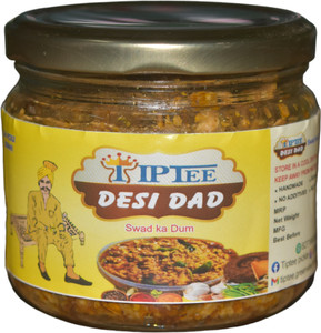 TIPTEE Jimikand Pickle Suran Ka Acha Garlic, Green Chilli, Ginger ...