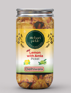 ACHARI PICKLES Lemon With Amla Mix Pickle Delhiwala(400 GM) Ghar Ka ...