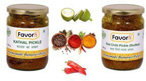 Favor8 Spicy Bharwa Lal Mirch, Kathal achar|Indian Traditional Homemade ...