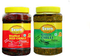 Everin Tasty Tangy and Ticklish Red Chilli and Green Chilli Red Chilli ...