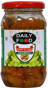 Daily Food Amla Pickle Awla Ka Achar Homemade Natural Organic (400 g ...
