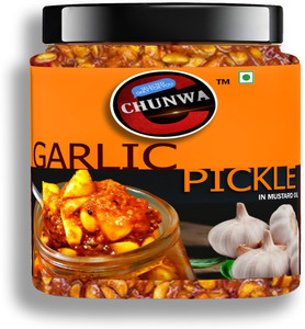 CHUNWA GARLIC ACHAR 400 GM Garlic, Turmeric, Coriander, Red Chilli ...