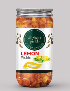 ACHARI PICKLES Homemade Lemon Pickle- Punjabi Style-Neembu Ka Achar ...