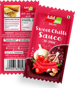 Add me Sweet & spicy Chilli garlic Sauce 12g |Dips |lahsun lal mirch ki ...