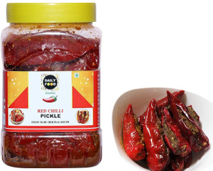 Daily Food Homemade Organic Stuffed Banarasi Red Chilli Pickle, Mirchi ...
