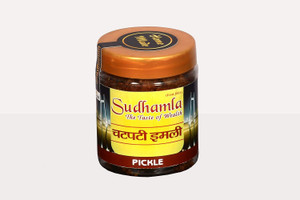 Sudhamla CHATPATI IMLI PICKLE Tamarind Pickle (400Gm) Tamarind Pickle ...